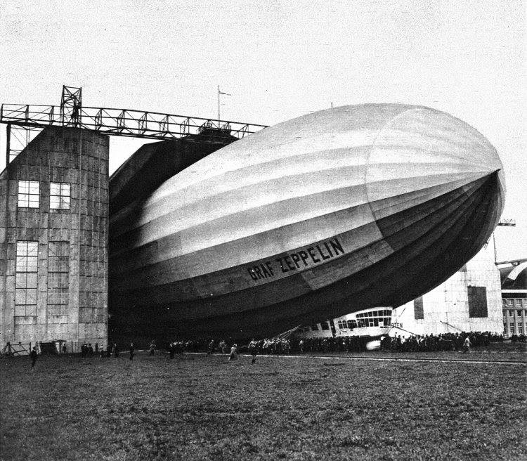 La nouvelle épopée du Zeppelin aux portes de Paris