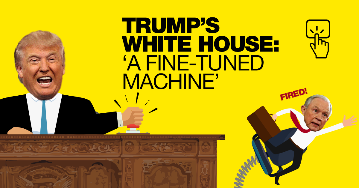 Trump’s White House: ‘a fine-tuned machine’ - FRANCE 24