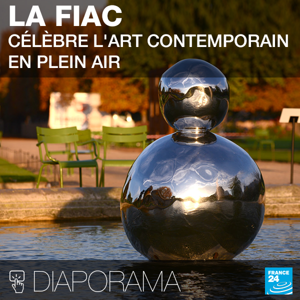 La FIAC célèbre l'art contemporain en plein air - FRANCE 24